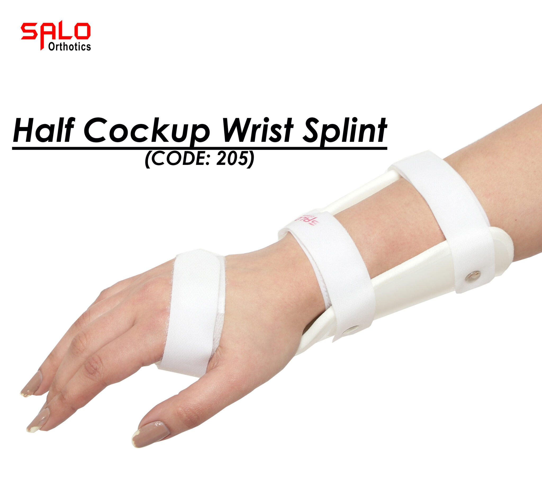 Carpal Tunnel Splint (Cock Up Wrist Brace) - Salo Orthotics